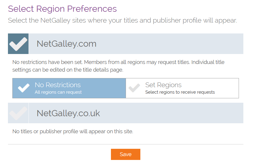 Change Region Settings for a Single Title – NetGalley Client Knowledge Base