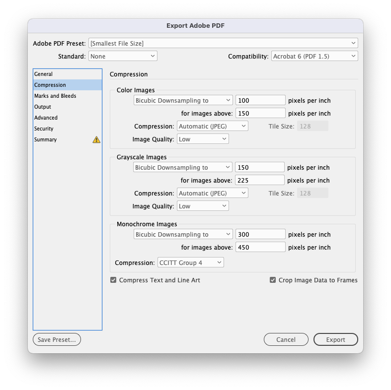 InDesign Preset to Create PDF Files – NetGalley Client Knowledge Base